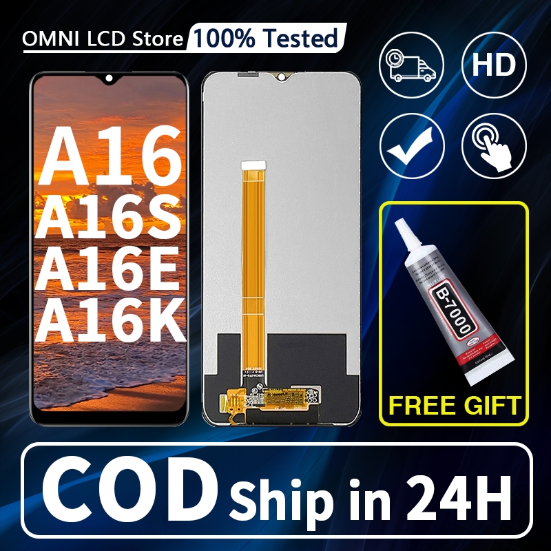 LCD For OPPO A16 /A16S / A16E / A16K set full screen replacement ...