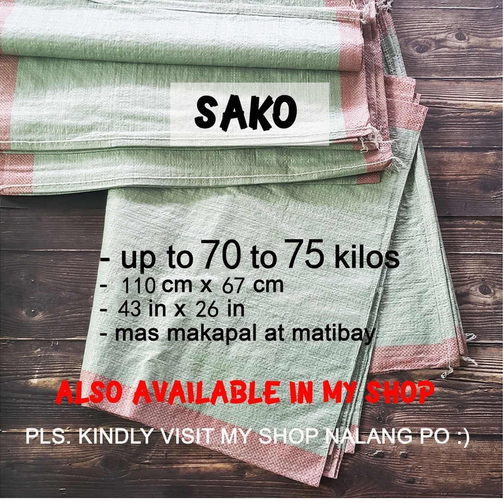 1PCS sako 70kg BRAND NEW (up to 50/60/70 KILOS) SAKO REAPER FOR PALAY ...