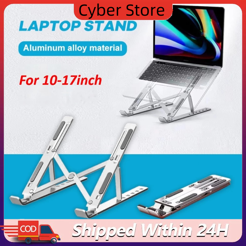 Laptop Stand Aluminum Alloy Foldable Portable Laptop Heighten Laptop ...