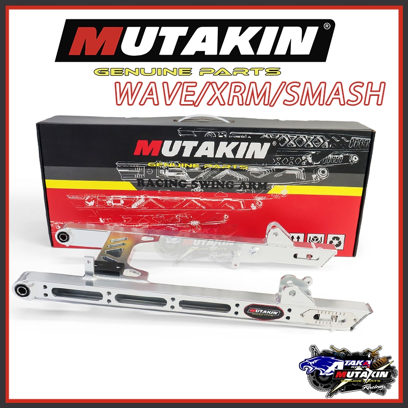 MUTAKIN Sliver Swing Arm Honda Wave 125/Wave 100/Smash /XRM /TMX Plus 3 ...