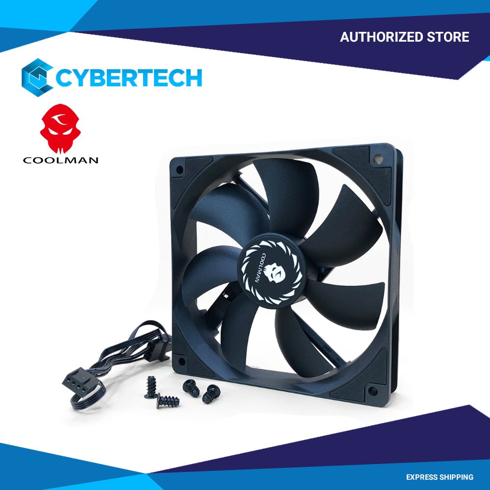 Coolman PM18 12cm/120mm Chasis Fan | Shopee Philippines
