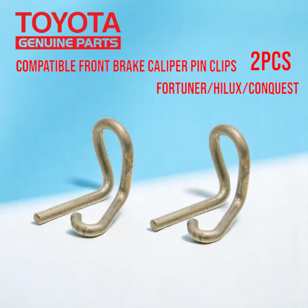 【Toyota GENUINE 】Compatible Front Brake Caliper Pin Clips 2016-2024 ...
