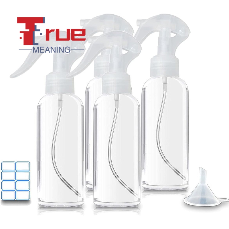 10PCS Trigger Spray Bottle Alcohol Disinfection Bottle Clear Premium ...