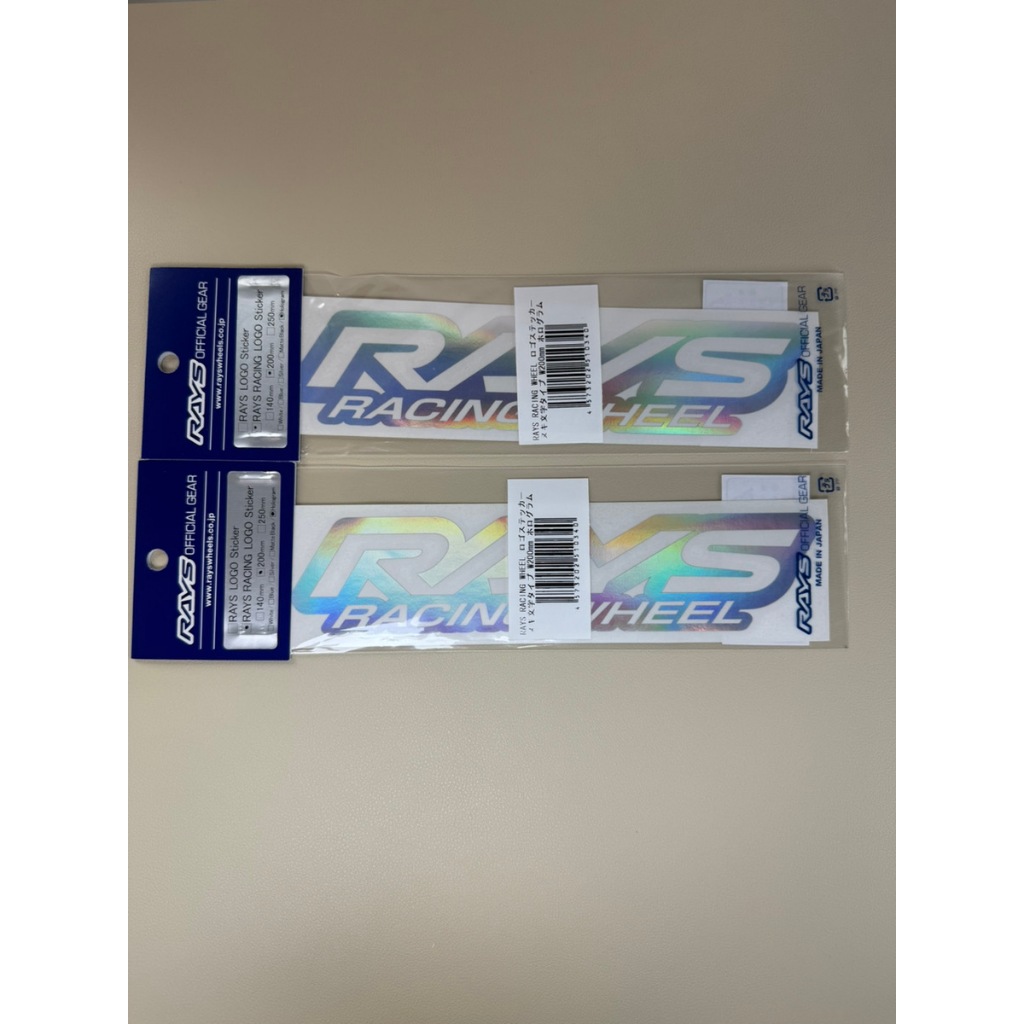 RAYS Racing Logo Sticker W140mm – Cut-Out Decal for Car or Motorcycle ...
