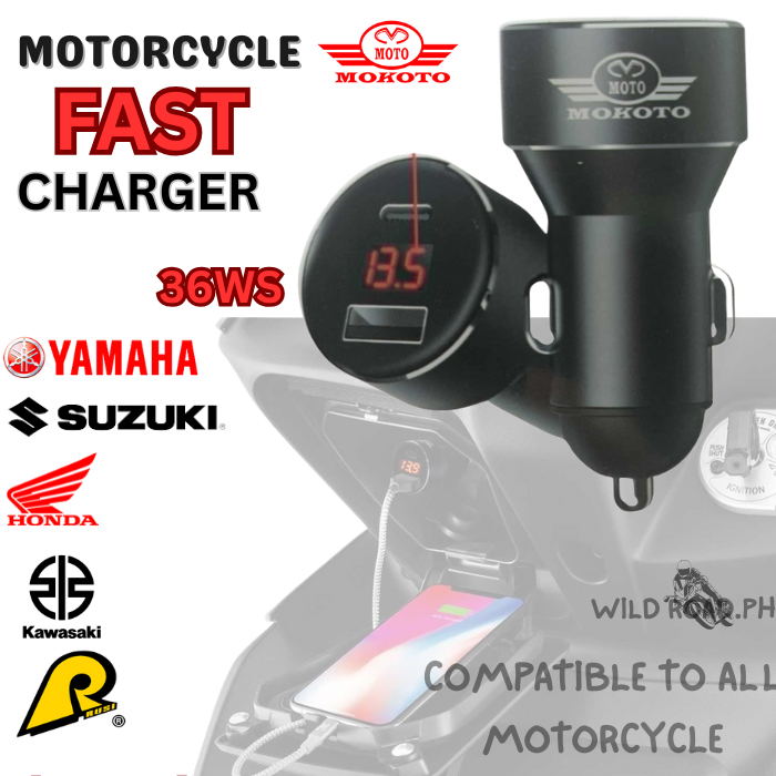 HONDA ADV 150 |MOKOTO FAST CHARGER 36W FOR MOTORCYCLE ,Car ,and Ebikes ...