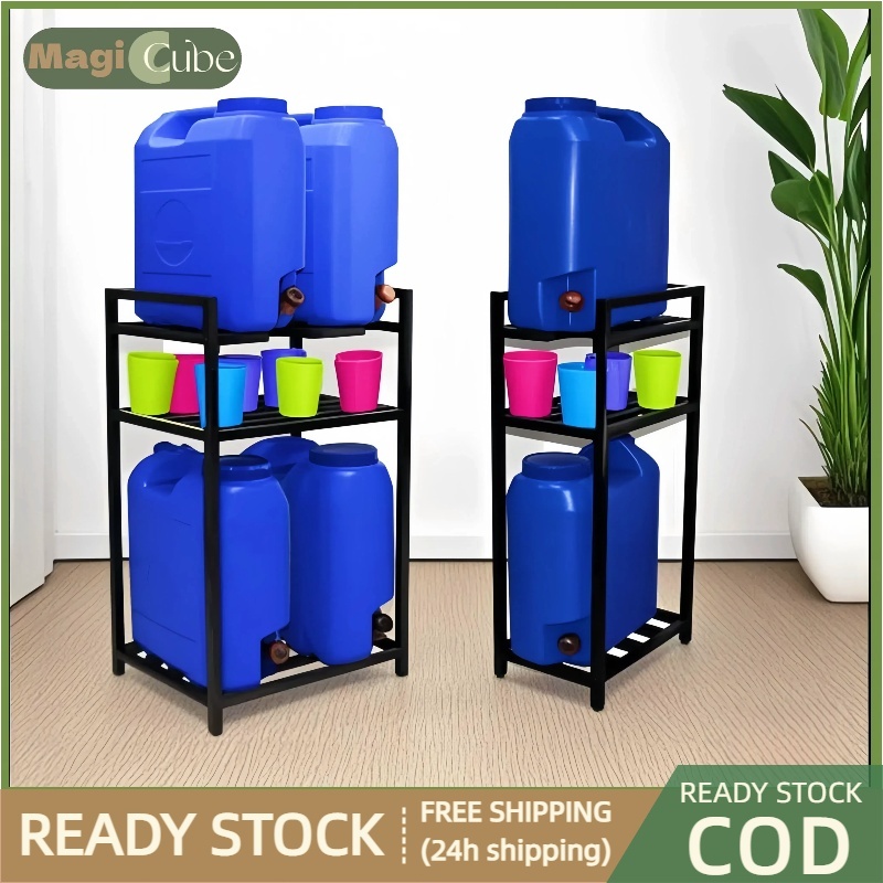 COD Thickened Water Container Rack Carbon Steel Water Gallon Rack Water ...