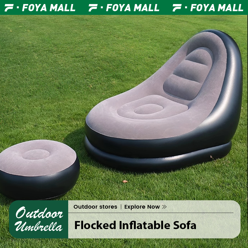 Inflatable Deck Chairs with Air Pump, Inflatable Patio Lounge Chairs ...