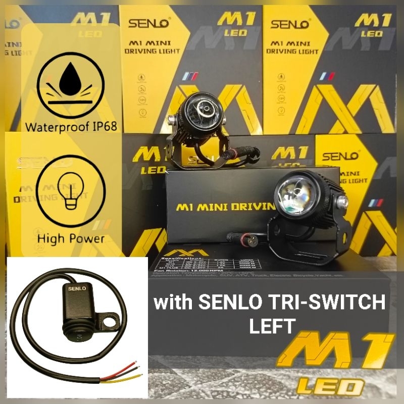 SENLO M1 V3 30 WATTS MDL WITH SENLO TRI SWITCH LEFT | Shopee Philippines