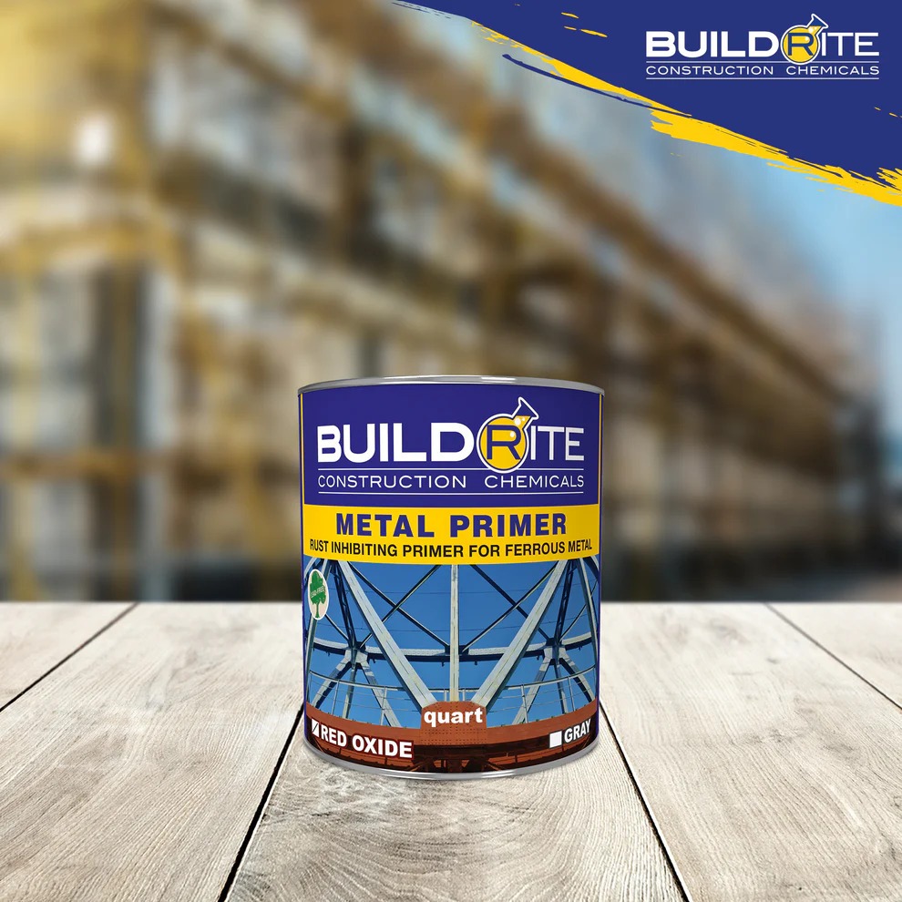 BUILDRITE METAL PRIMER RED OXIDE (Quart) | Shopee Philippines