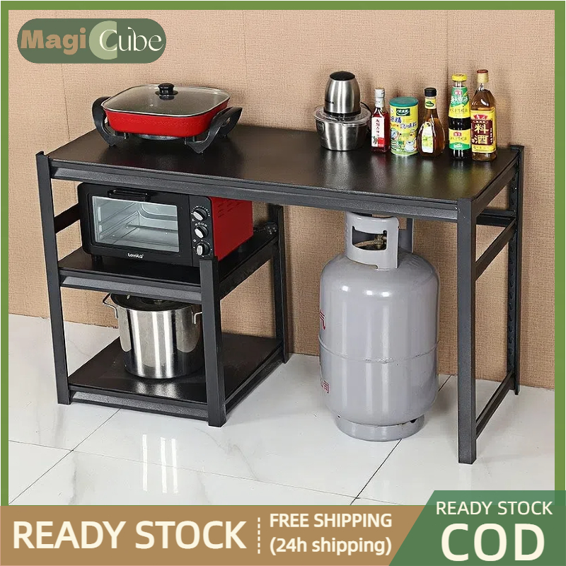 COD Gas Stove Stand Rack Heavy Duty Stainless Multi-Layer Gas Rack ...