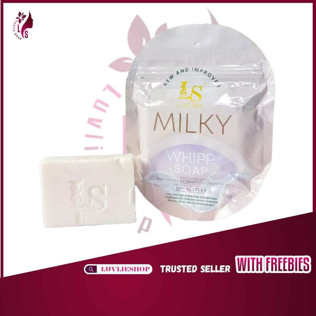 Milky Whipp Soap Luxe Skin Brightens Lightens Skin with Bakuchiol Anna ...