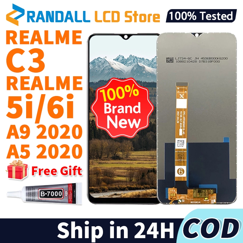 LCD For Realme C3/ Realme 5i / 6i / OPPO A9 2020 / A5 2020 Display ...