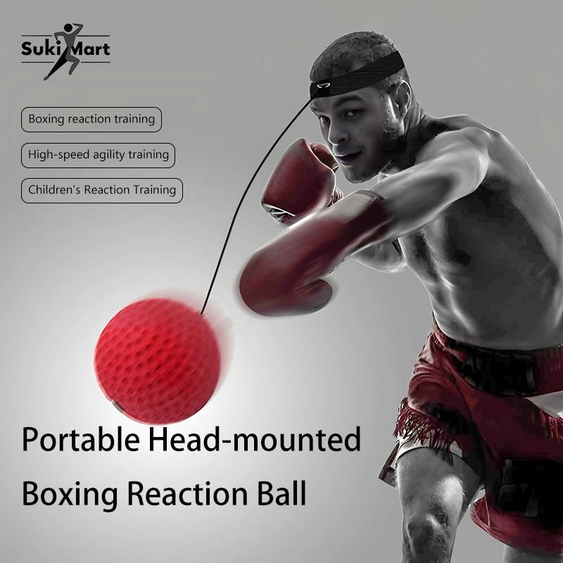 Suki mart boxing speed reaction ball boxing dodge training equipment ...