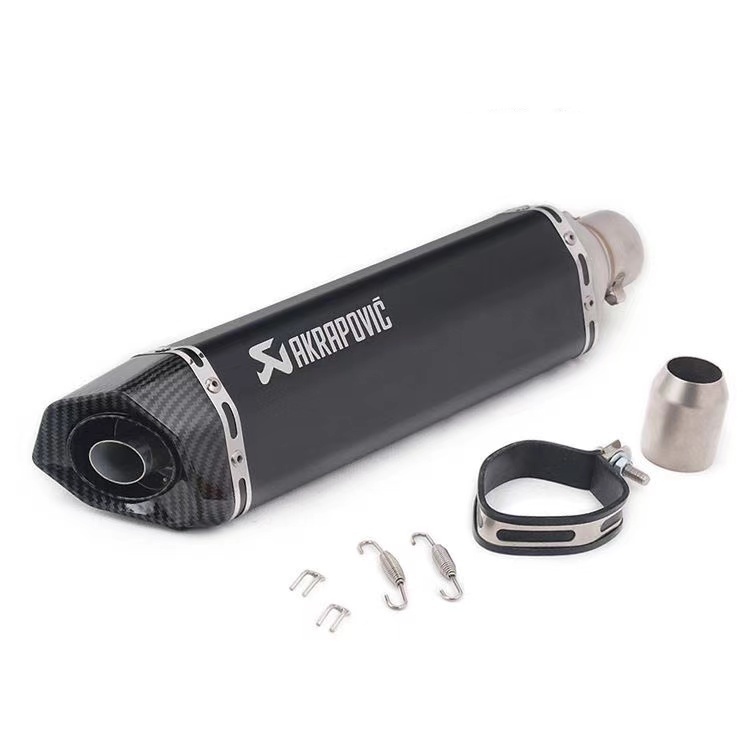 Universal 470mm Motorcycle Exhaust Muffler Akrapovic Exhaust Muffler ...