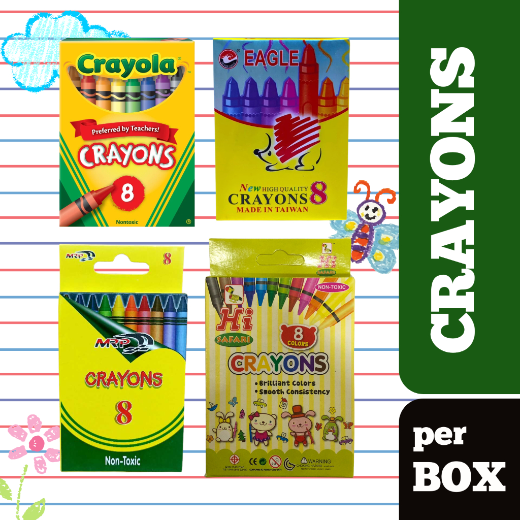 School supplies Crayons 8/16/24 colors Preferred by teachers arts and ...