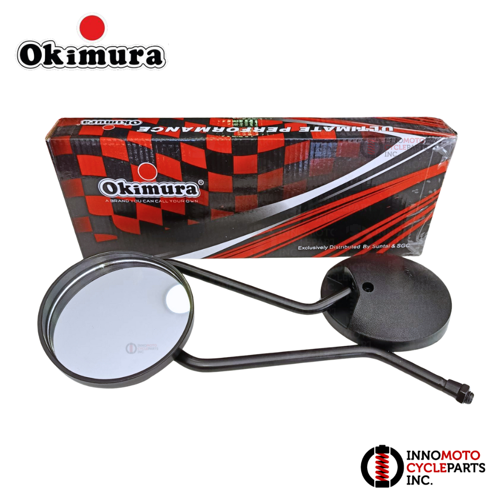Okimura Side Mirror Set 10mm Reversible BT-072S for Honda Tmx ...
