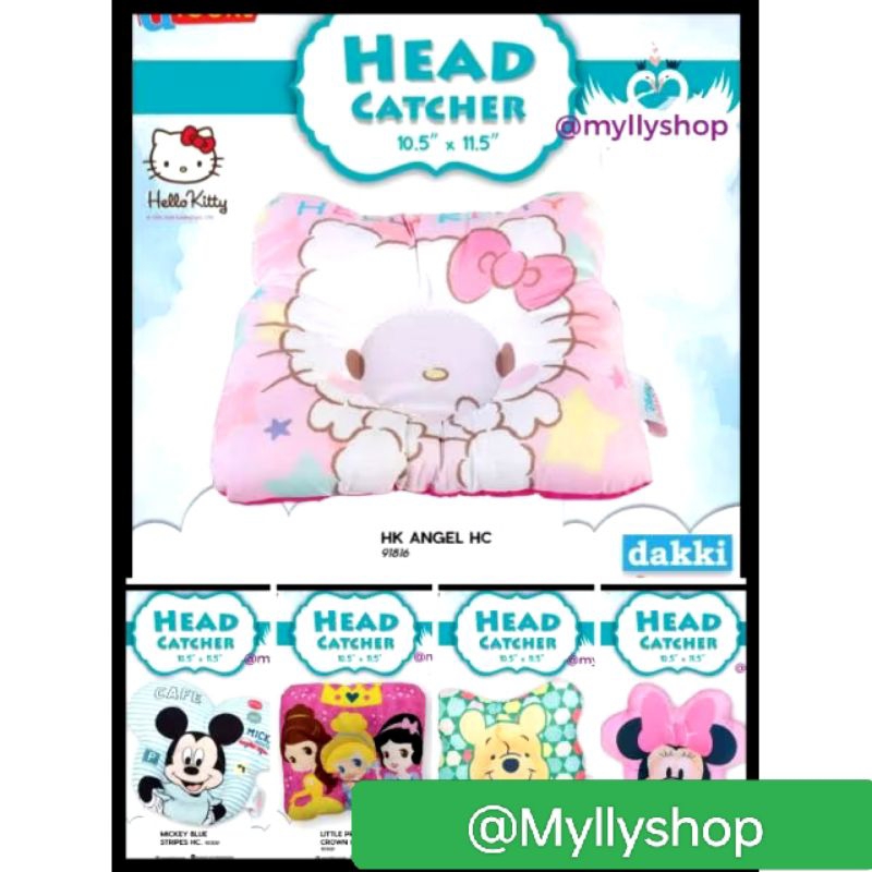 DAKKI HEAD CATCHER BABY PILLOW 10.5" X 11.5" | Shopee Philippines