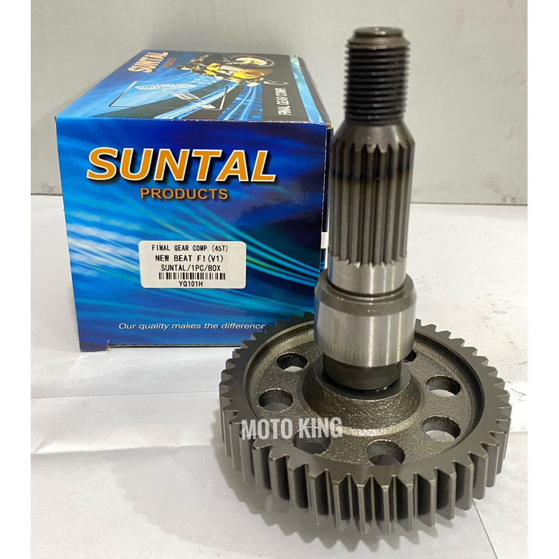 SUNTAL FINAL GEAR COMP. (45T) NEW BEAT F1 (V1) ( YG101H ) | Shopee ...