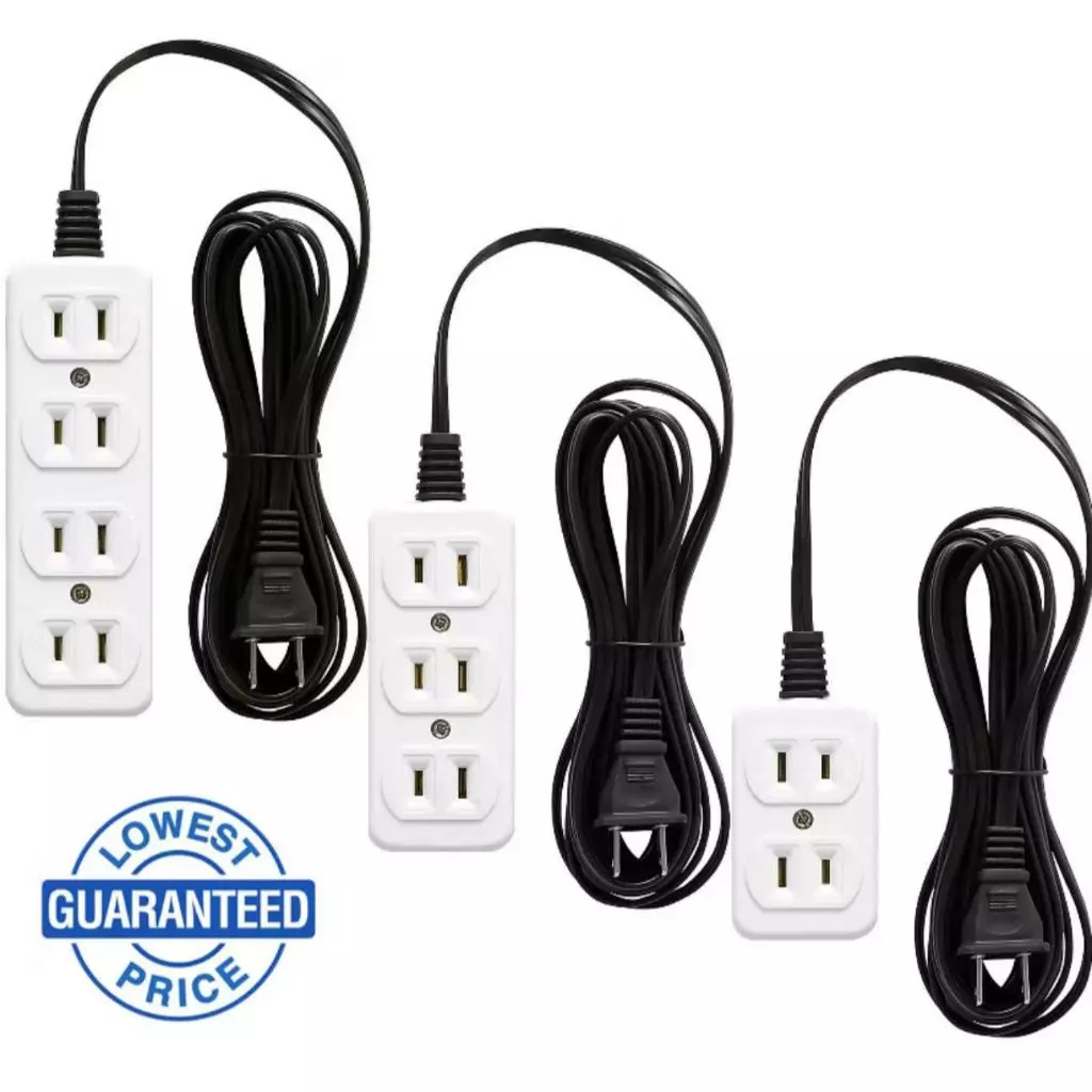 Mitsushi Power Strip Socket 2500W/10A Extension Outlet 2/3/4 Sockets ...