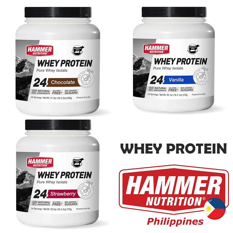 Hammer Nutrition Grass-Fed Whey Protein | 24 Servings for Muscle Repair ...