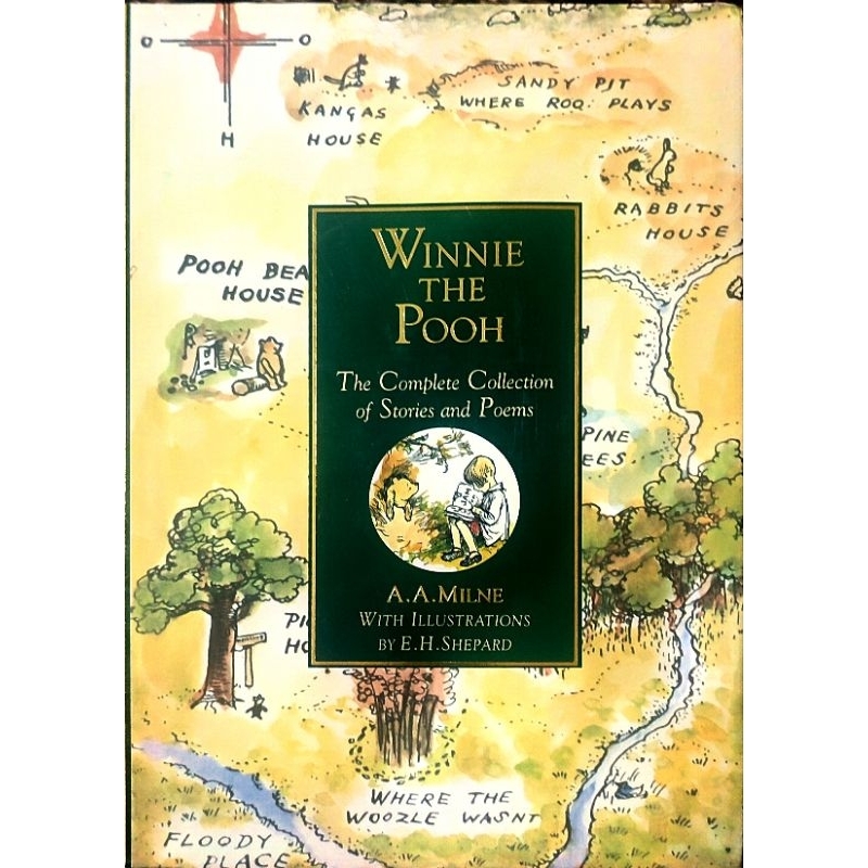 WINNIE THE POOH COMPLETE COLLECTION GIANT SIZE HARDCOVER BY AA MILNE ...