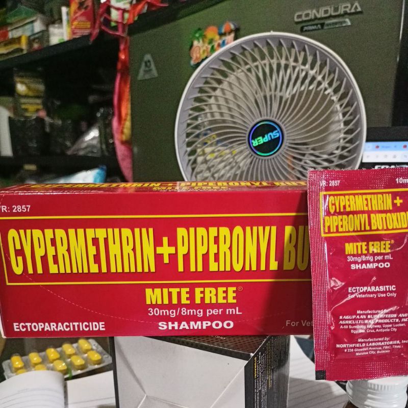 MITE FREE CYPERMETHRIN SHAMPOO 10ML | Shopee Philippines