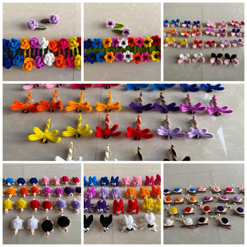 hair clip fuzzy wire (Handmade) | Shopee Philippines