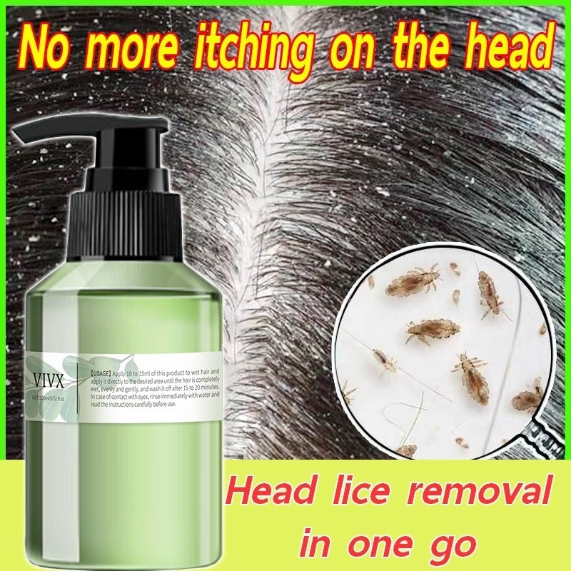 100mL lice remover shampoo Licealiz Head Lice Treatment Shampoo ...