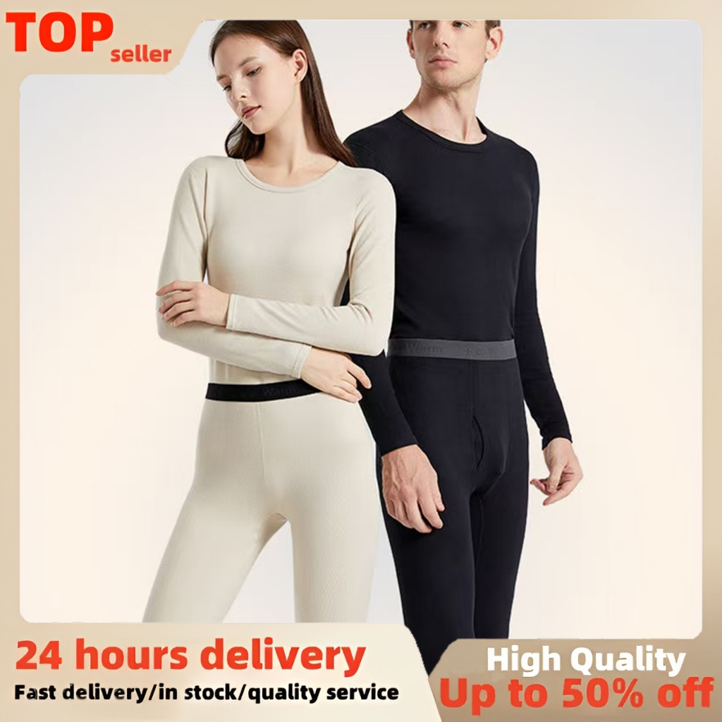 Thermal Long Sleeve for Women Thermal Underwear Set Thermal Innerwear ...