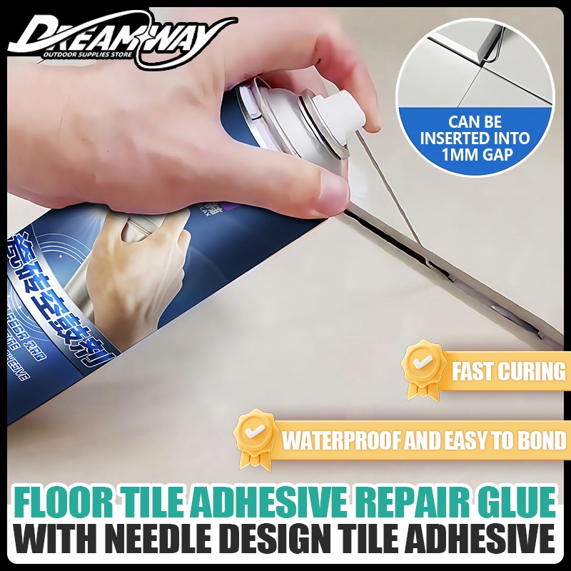 Floor Tile Adhesive Repair Glue 650ml For Tile Repair Floor Tiles Grout ...