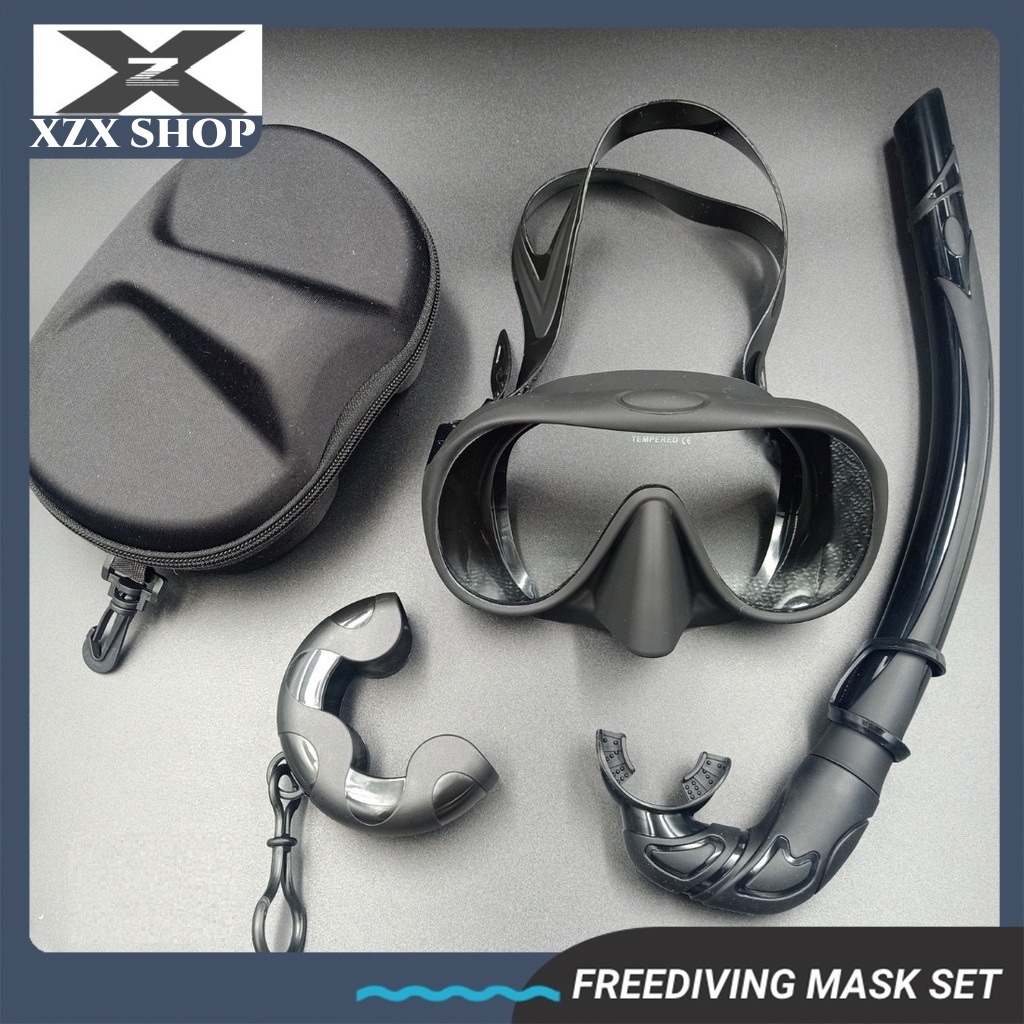 Diving Mirror Large Frame HD Adult Snorkeling Tempered Glass Liquid ...