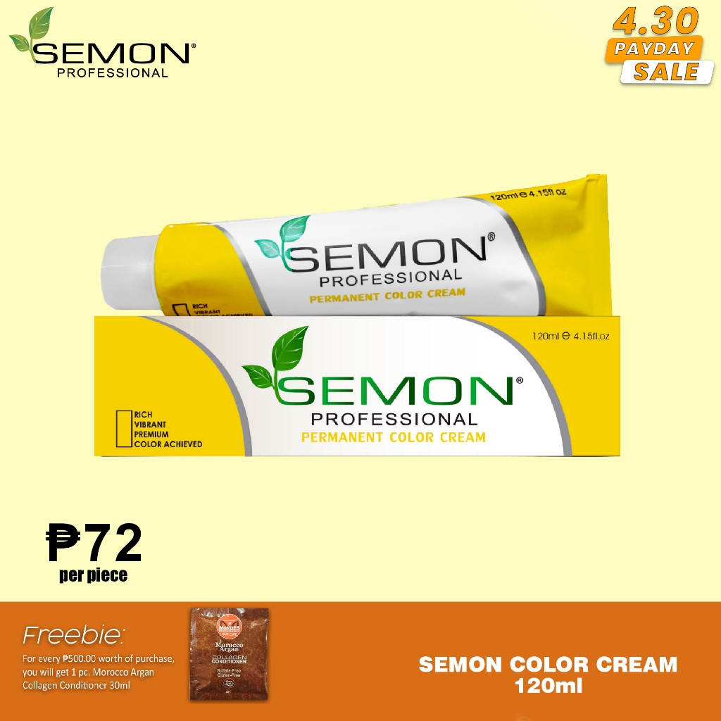 Semon Natural Color Collection 120ml | Shopee Philippines