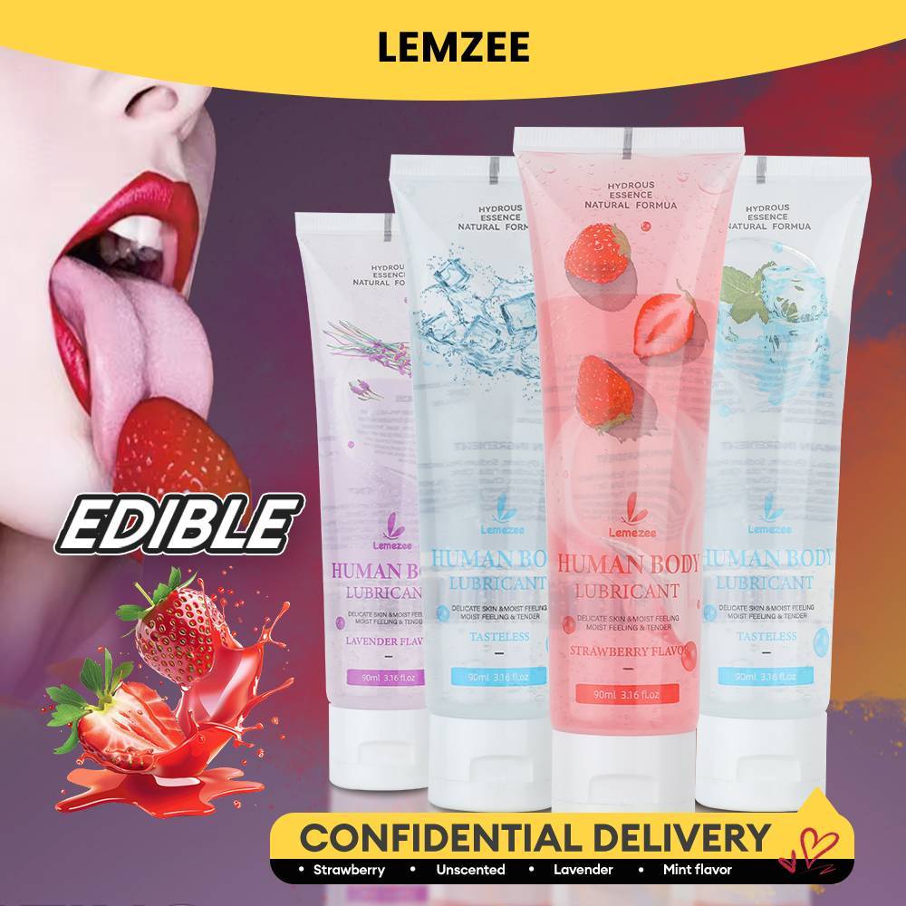 Lemezee Lubricant Edible 90ml Lube Water-based Lubricant Sex Oil For ...