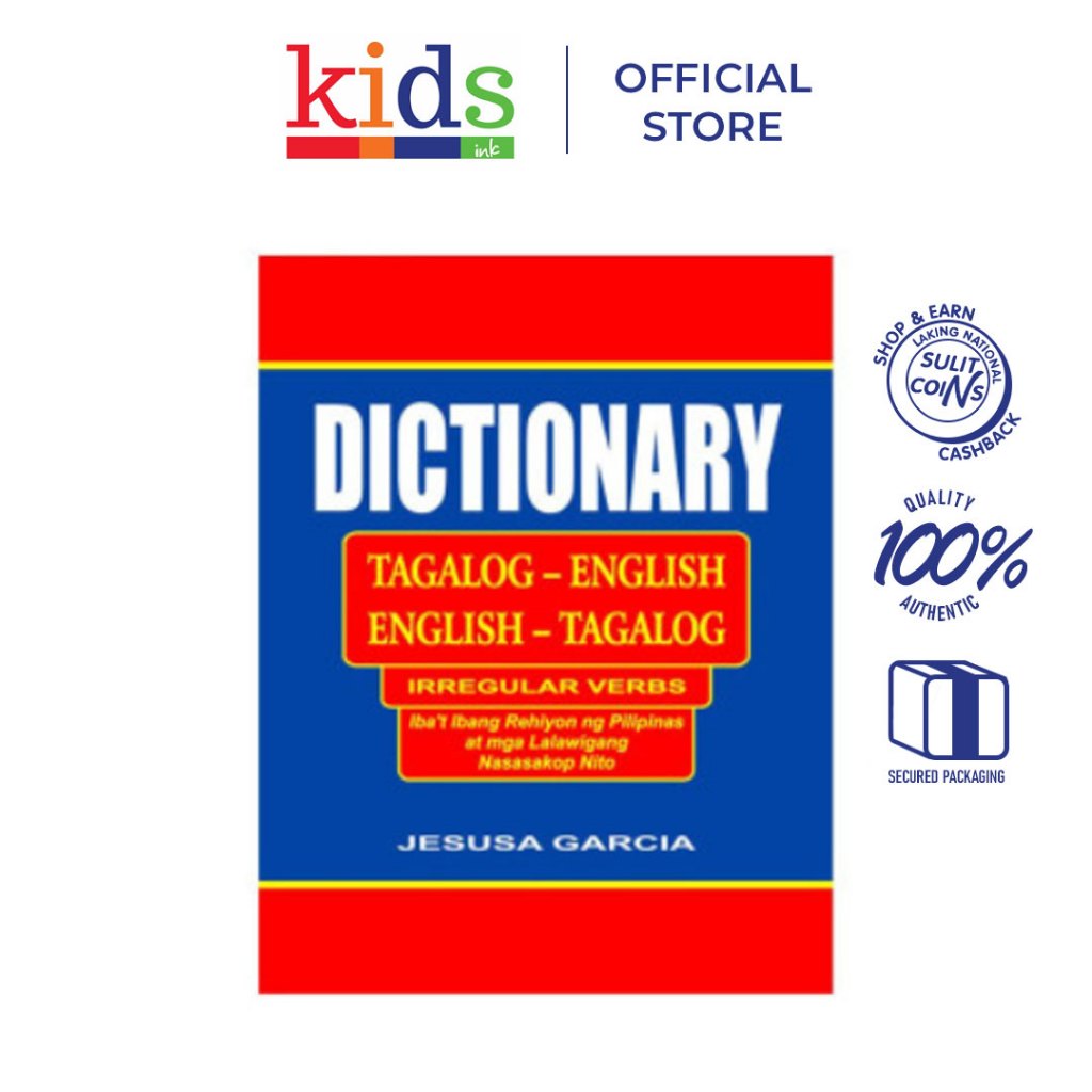 Dictionary Tagalog-English - Kids Ink | Shopee Philippines