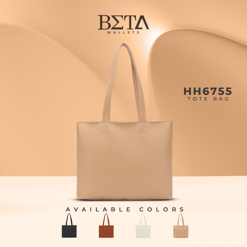 BETA Tote Bag For Woman Large Capacity Simple Fashion University ...
