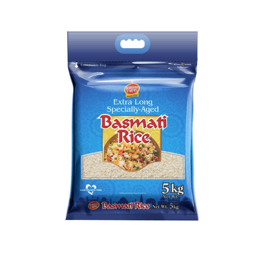 Jordan Farms Basmati Rice 5kg | Shopee Philippines