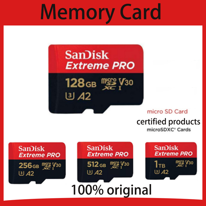 (COD) Memory Card SD Card 128GB 256GB 512GB 1TB Micro Sd Card A2 U3 ...