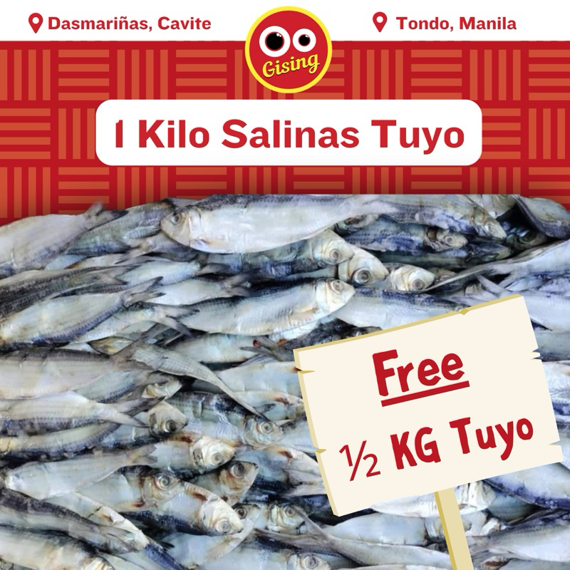 1KG SALINAS TUYO FREE 1/2KG SALINAS TUYO Dried Fish Cebu- Fresh, In ...
