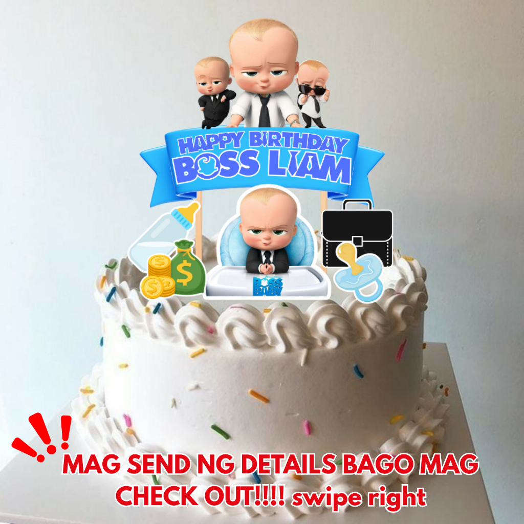 Baby Boss Cake Topper | Shopee Philippines