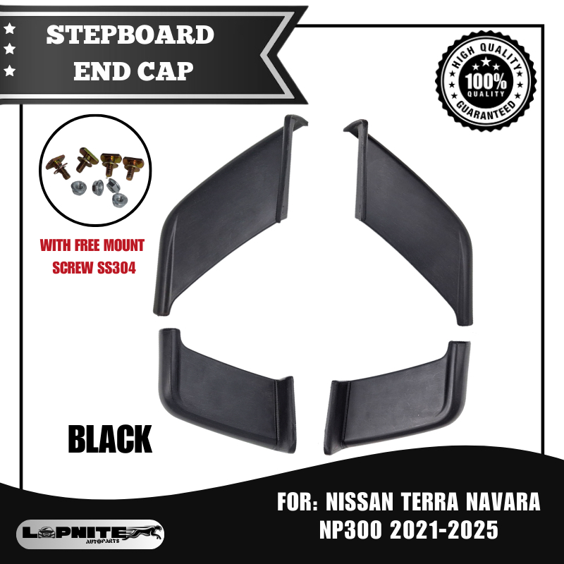 Stepboard End cap for NissanTerra Navara np300 2021 2022 2023 2024 2025 ...