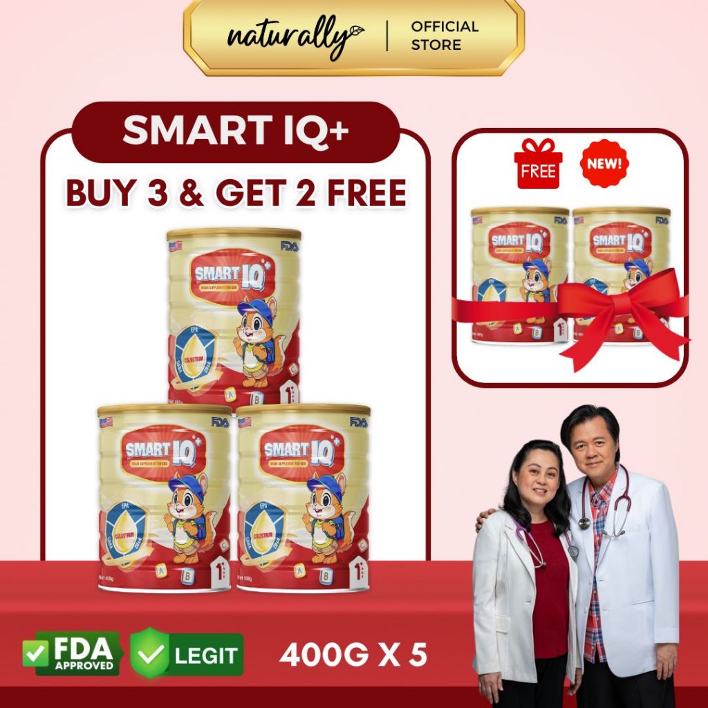 [BUY 3 GET 2 FREE ] Smart IQ+ Nutrition para sa Batang may Autism, Para ...