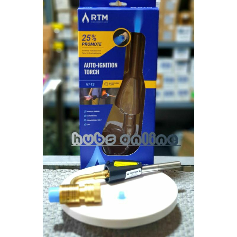 New Model RTM Hand Torch with push Igniter for Map Gas | Shopee Philippines