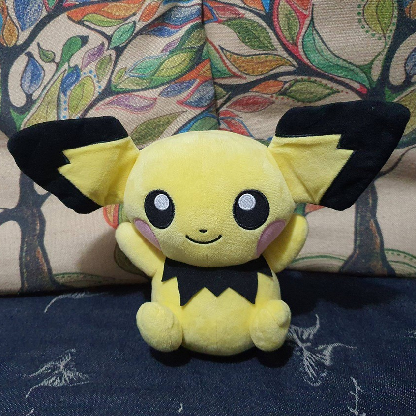 PICHU Pokemon Plush Toy (23cm) 3rd Round Nintendo* | Shopee Philippines