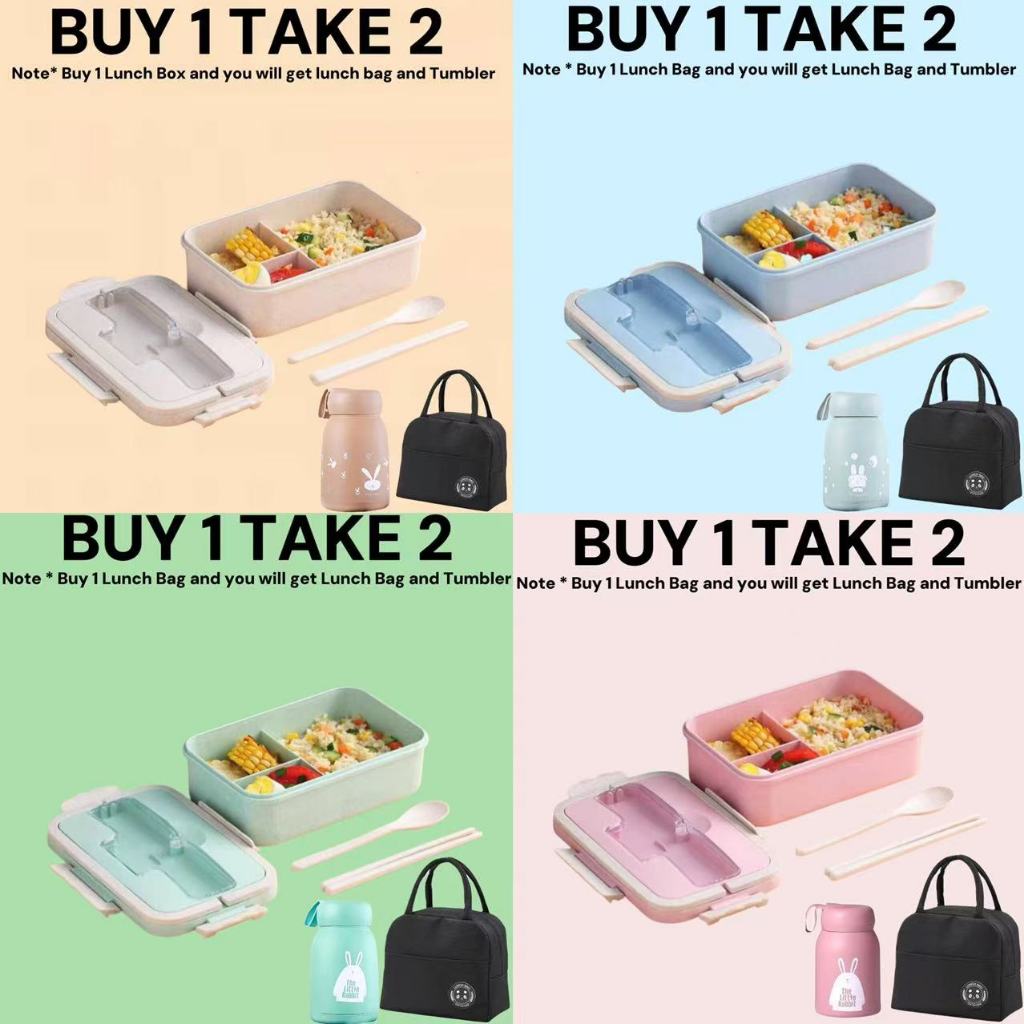 100% Original Smilee Lunch Box Take Thermal Insulation Lunch bag and ...