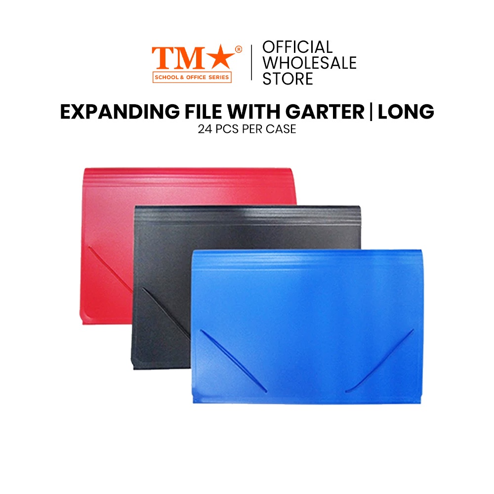 TM | 24 pcs Expanding File with Garter (EFH-1) | Shopee Philippines