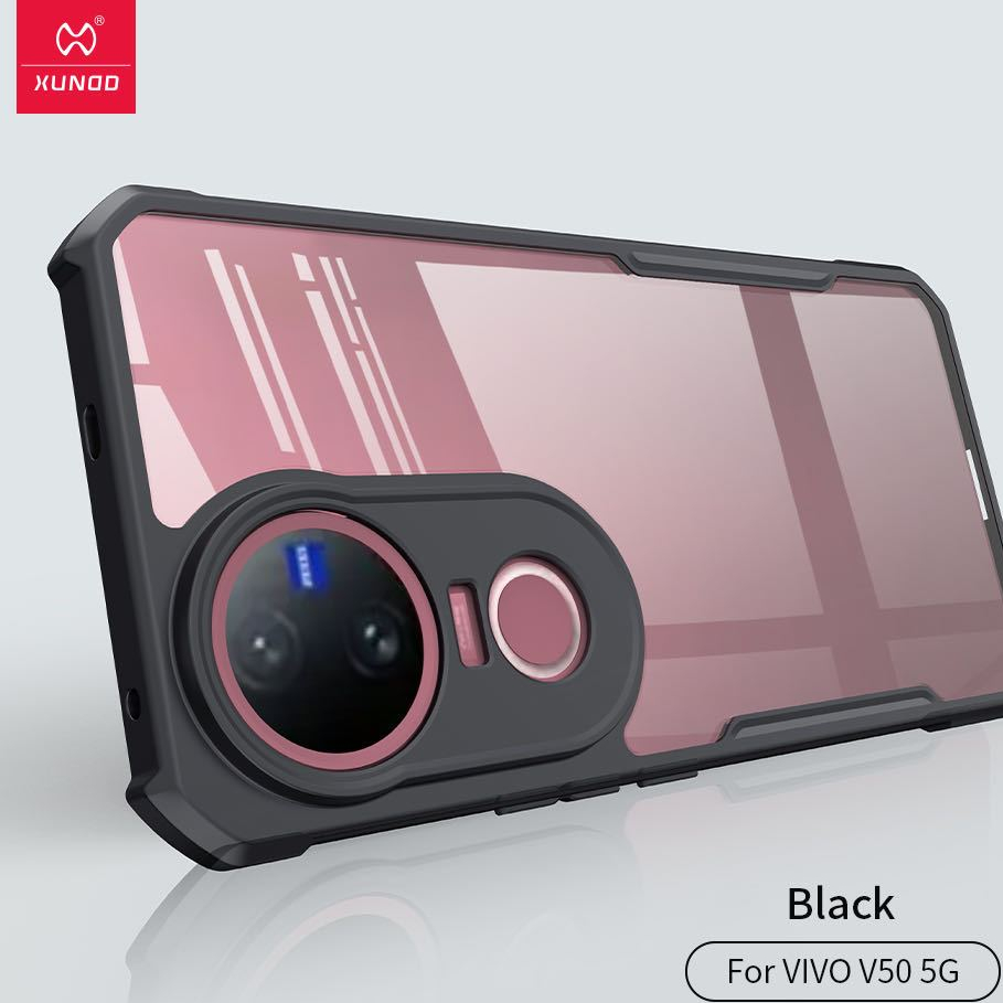 XUNDD For Vivo V50 5G Beatle Series Acrylic Authentic Shockproof ...