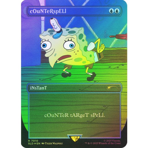 Magic the Gathering | Counterspell (Secret Lair Chase Card #7010) (Foil ...