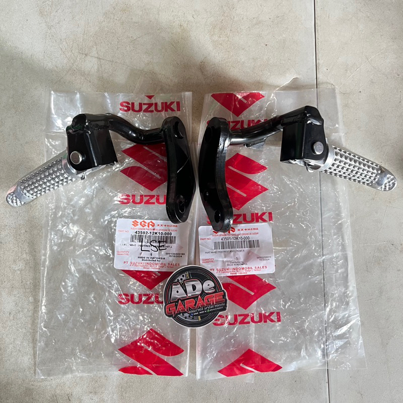 SGP Raider 150 Fi Front Footrest Left & Right (Suzuki Genuine) | Shopee ...