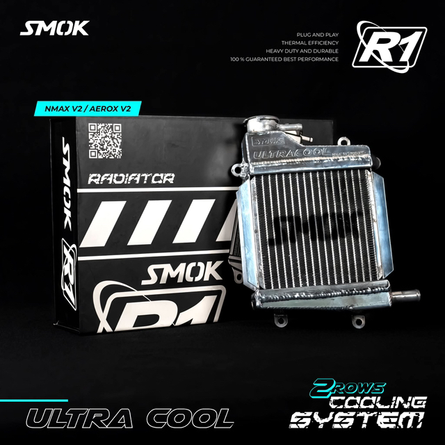 SMOK R1 RADIATOR ULTRA COOL FOR AEROX V2 / NMAX V2 | Shopee Philippines