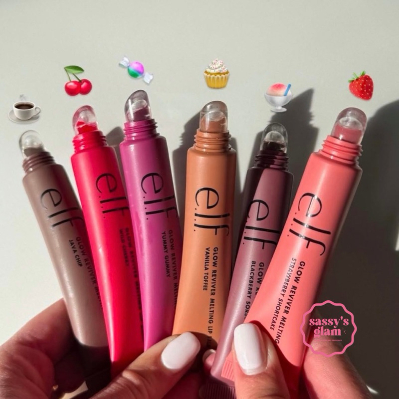 NEW! ELF Cosmetics Glow Reviver Melting Lip Balm (AUTHENTIC MAKEUP ...